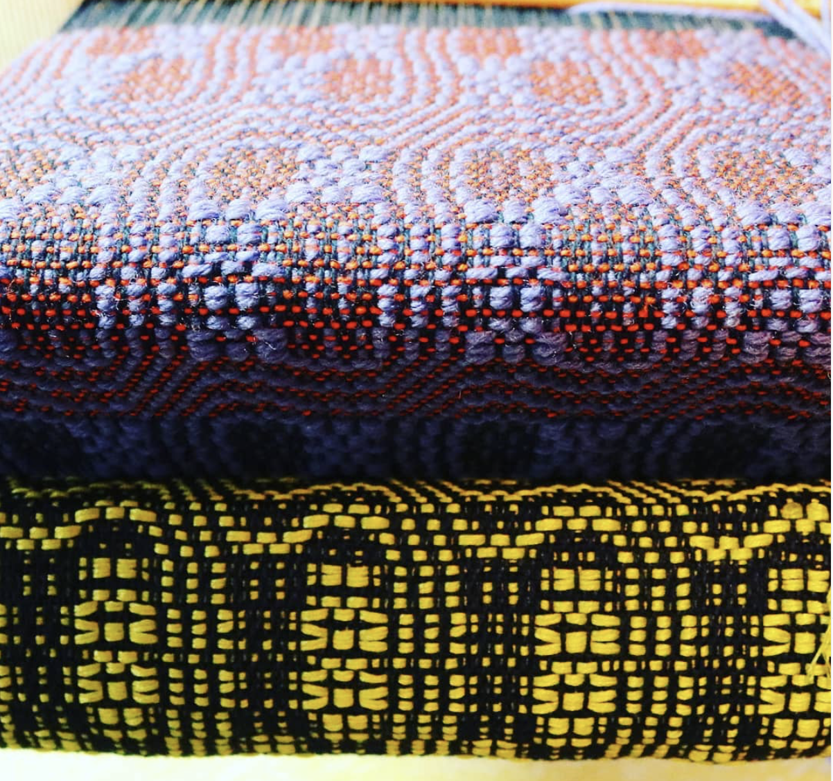 Tips for weaving overshot - Kelly Casanova Weaving Lessons