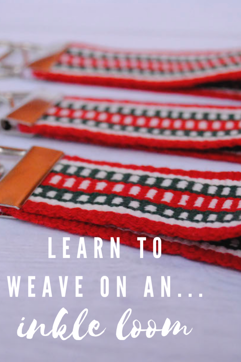 How to weave on an inkle loom - Kelly Casanova Weaving Lessons