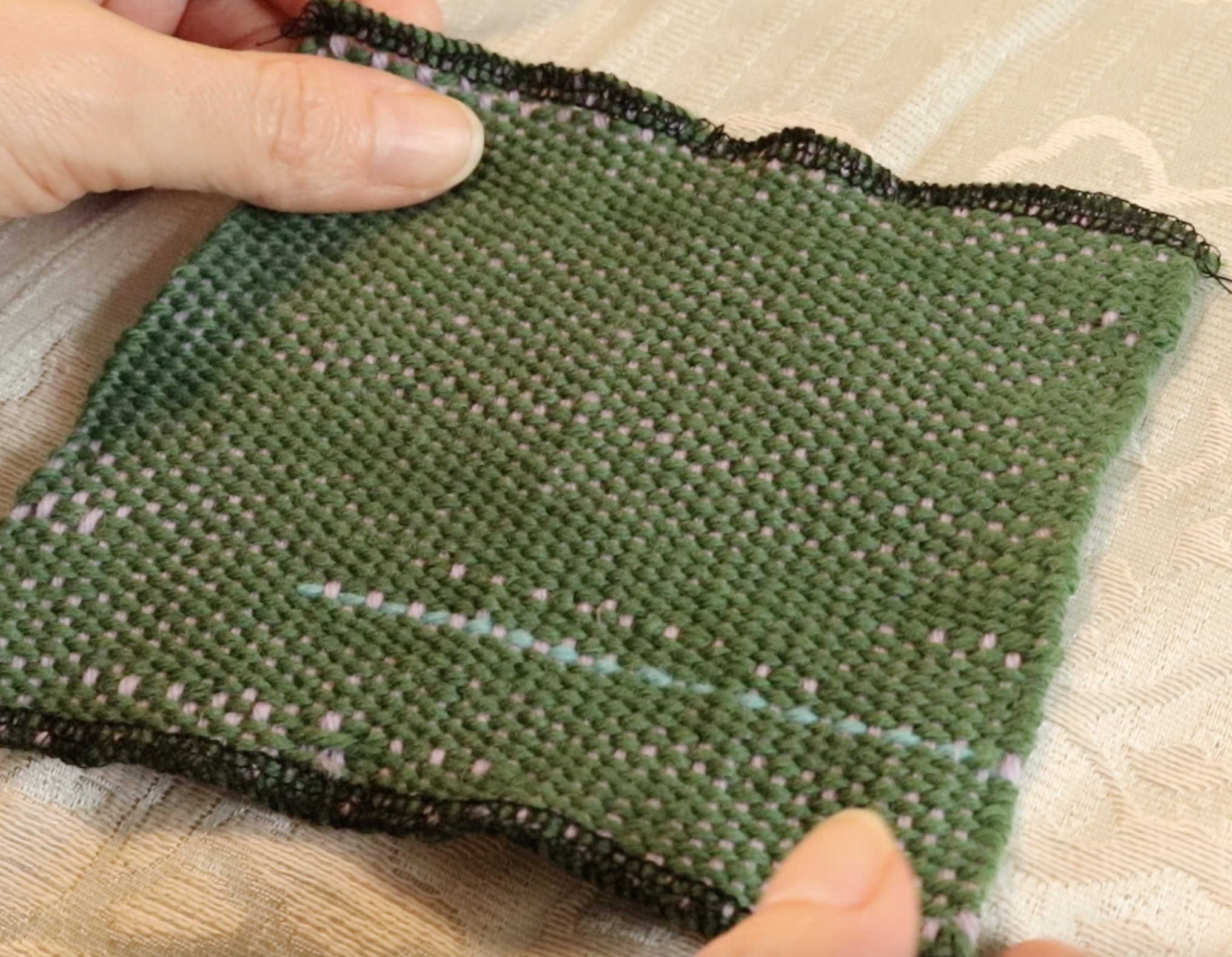 How To Fix a Weaving Float or Skipped Warp Thread - Kelly Casanova ...