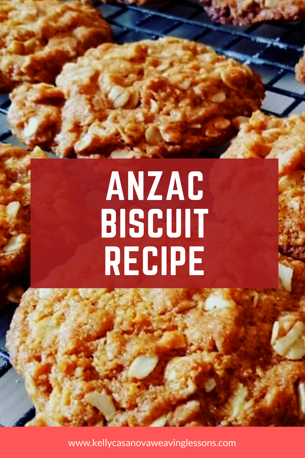 Anzac Biscuit Recipe - Kelly Casanova Weaving Lessons