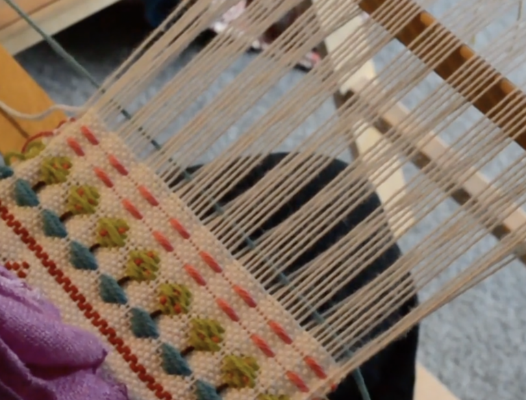 How to weave little trees on a rigid heddle loom - Kelly Casanova ...