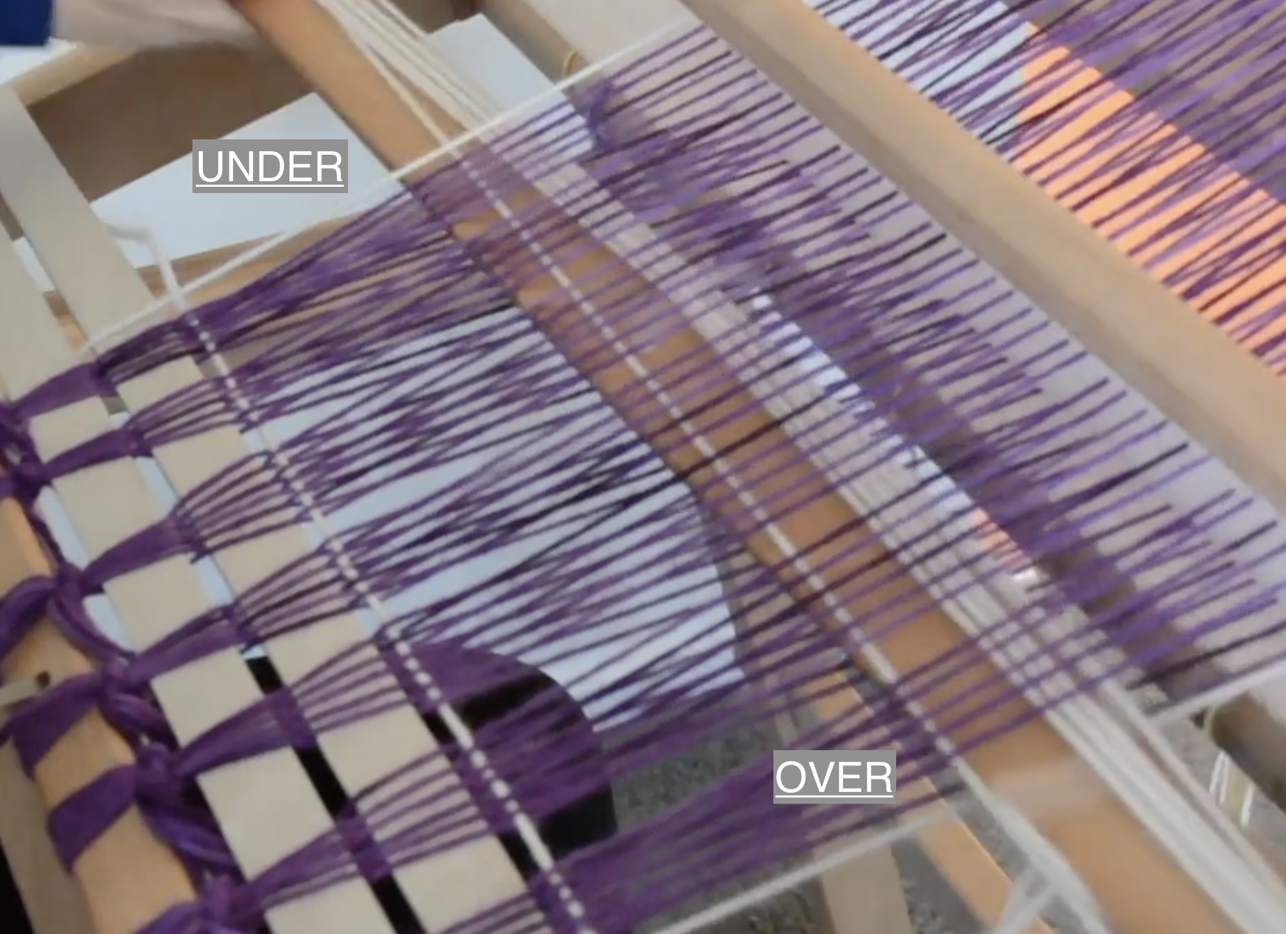 How to use floating selvedges - Kelly Casanova Weaving Lessons