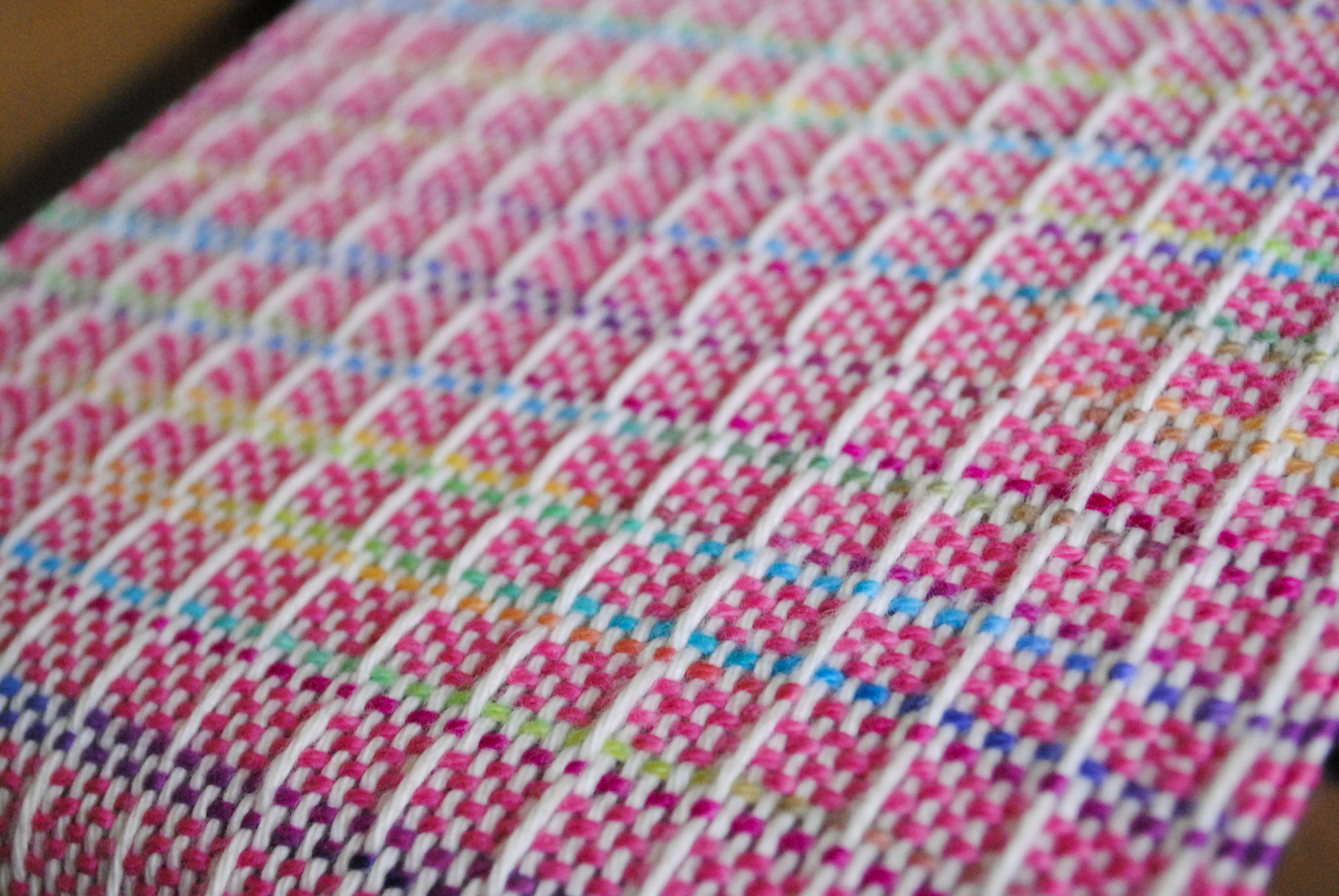 Warp Floats on a Rigid Heddle Loom: Free Tutorial + Printable - Kelly ...