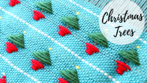 Christmas Trees Weaving Tutorial on a Rigid Heddle Loom - Kelly ...