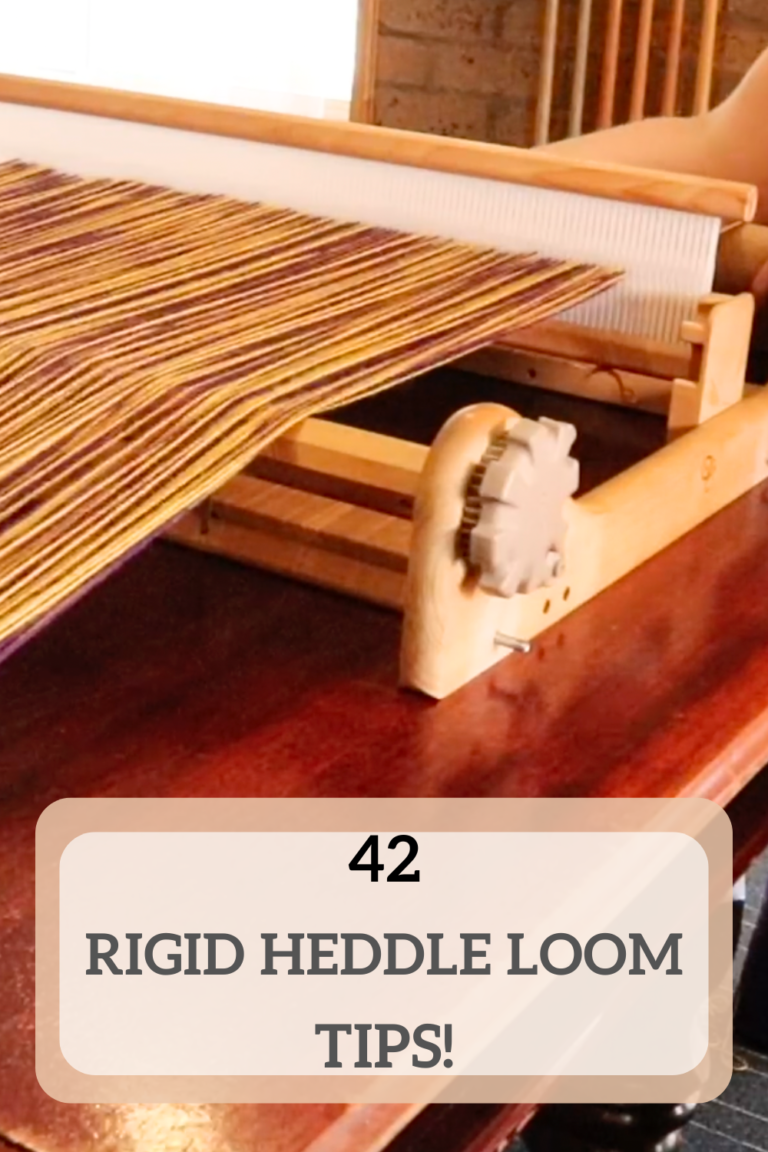 42 Helpful Rigid Heddle Weaving Tips - Kelly Casanova Weaving Lessons