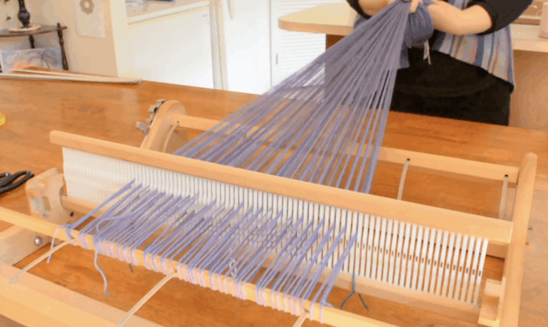 How to Warp a Rigid Heddle Loom: A Step-by-Step Guide for Beginners ...
